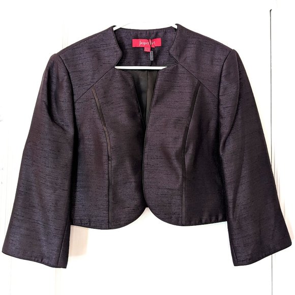 Jacques Vert | Jackets & Coats | Jacques Vert Silk Trimmed Cropped ...